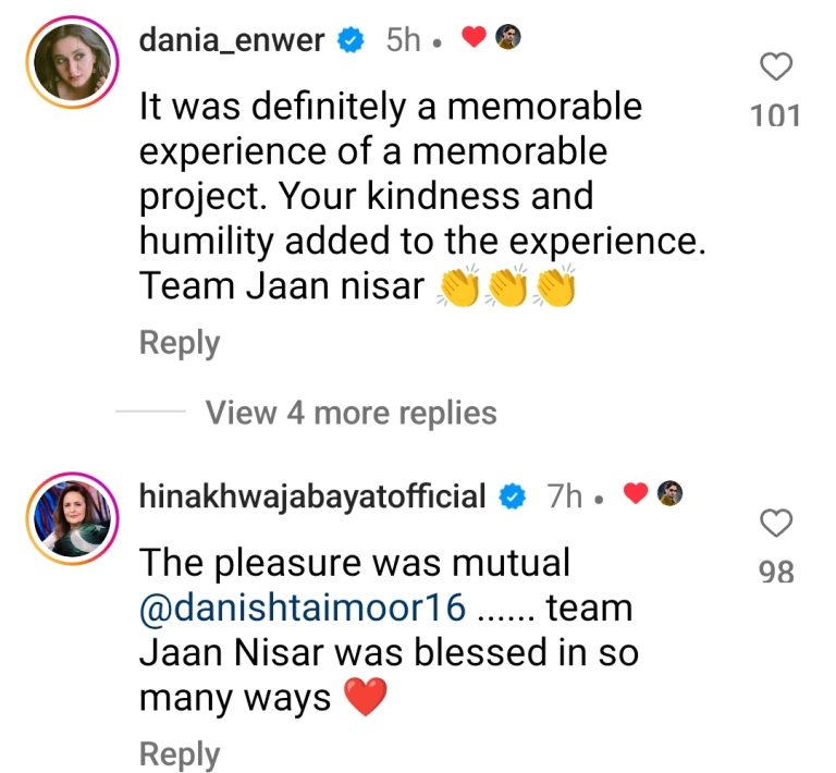 Danish Taimoor's Gratitude Post After Jaan Nisar Success | Reviewit.pk