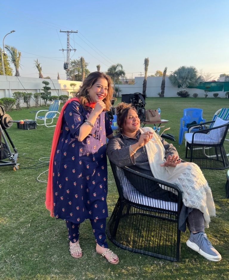 Geo TV Drama Serial Dil e Nadan BTS Pictures | Reviewit.pk