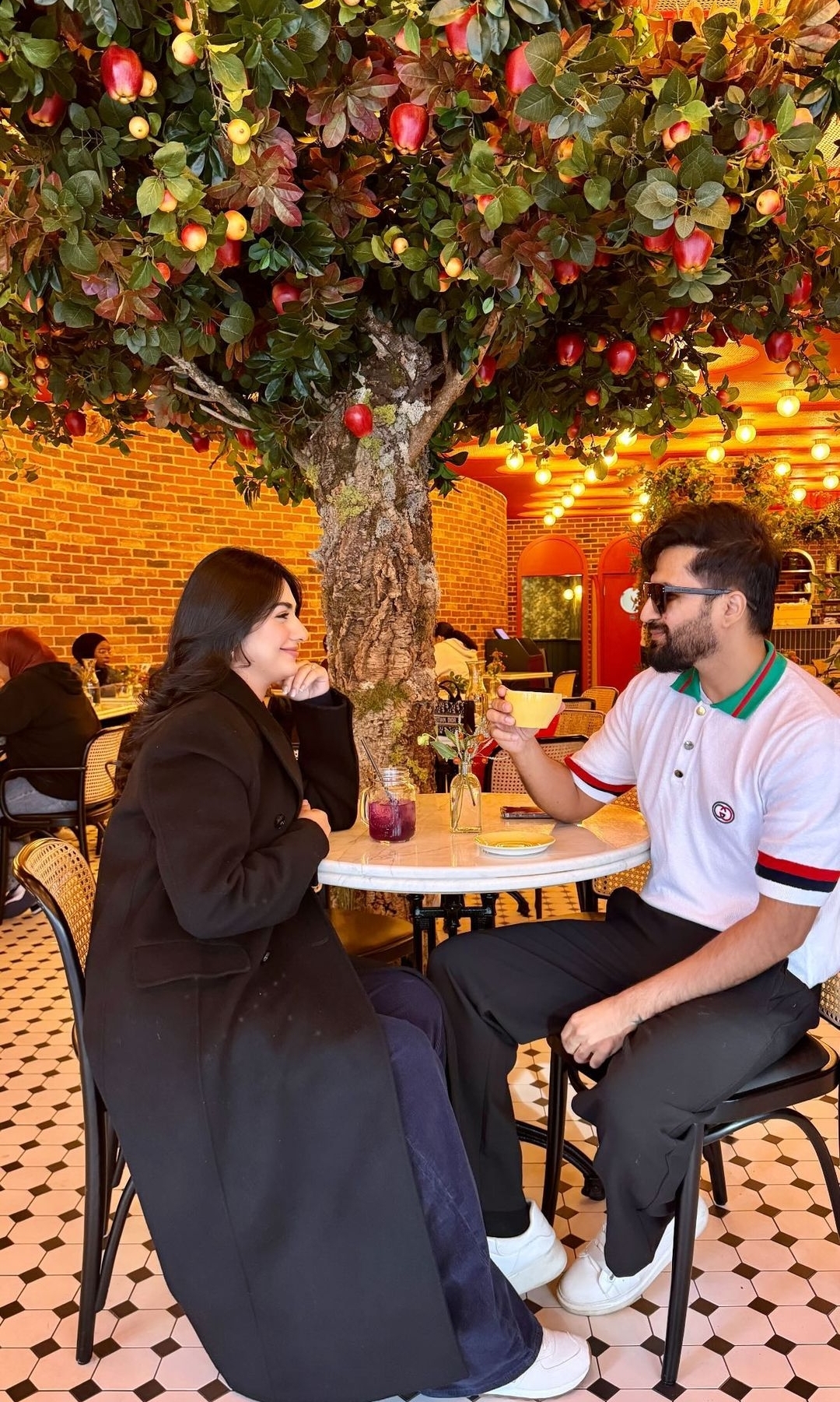 Falak Shabbir Wishes 4th Wedding Anniversary to Wife Sarah Khan ...