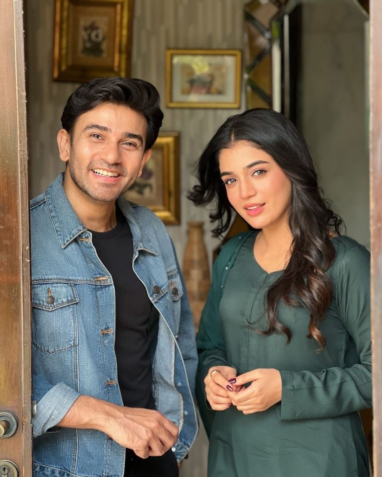 Drama Serial Kaffara BTS Pictures | Reviewit.pk