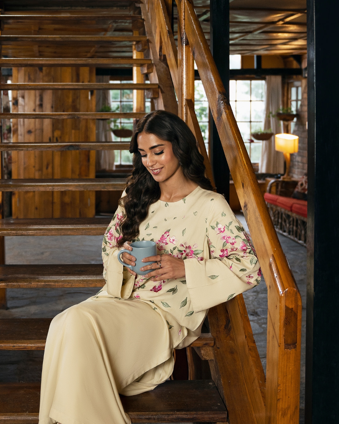 Iqra Aziz and Sajal Aly's Photoshoot for Sapphire Winter Collection 2024 | Reviewit.pk