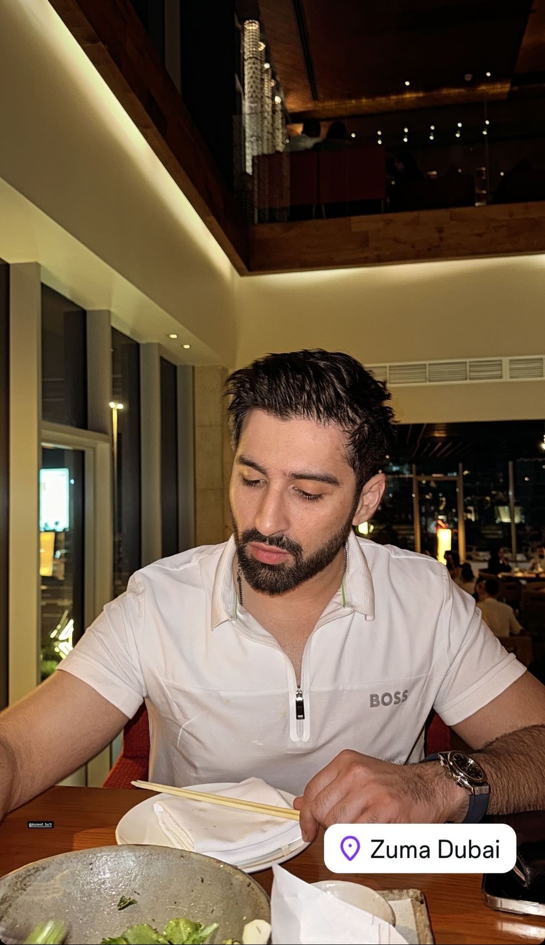 Aiman Khan and Muneeb Butt Pictures from Dubai | Reviewit.pk