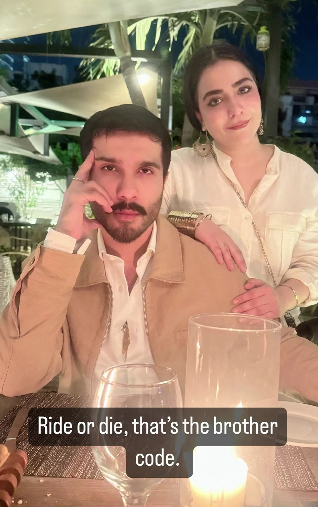 Feroze Khan & Wife Celebrate Humaima Malick's Birthday | Reviewit.pk
