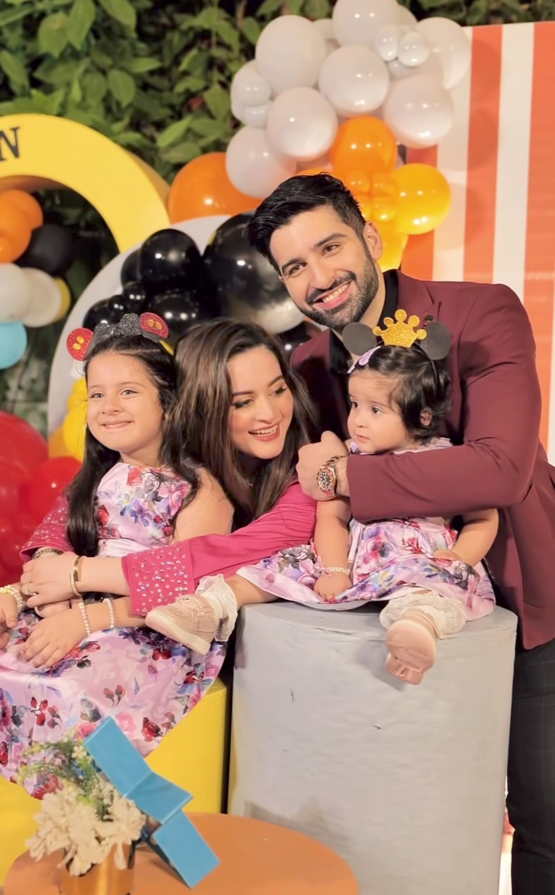 Minal Khan Son Hasan's Grand Birthday Bash | Reviewit.pk