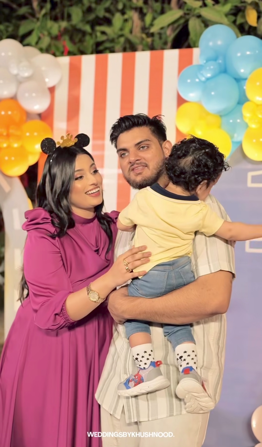 Minal Khan Son Hasan's Grand Birthday Bash | Reviewit.pk