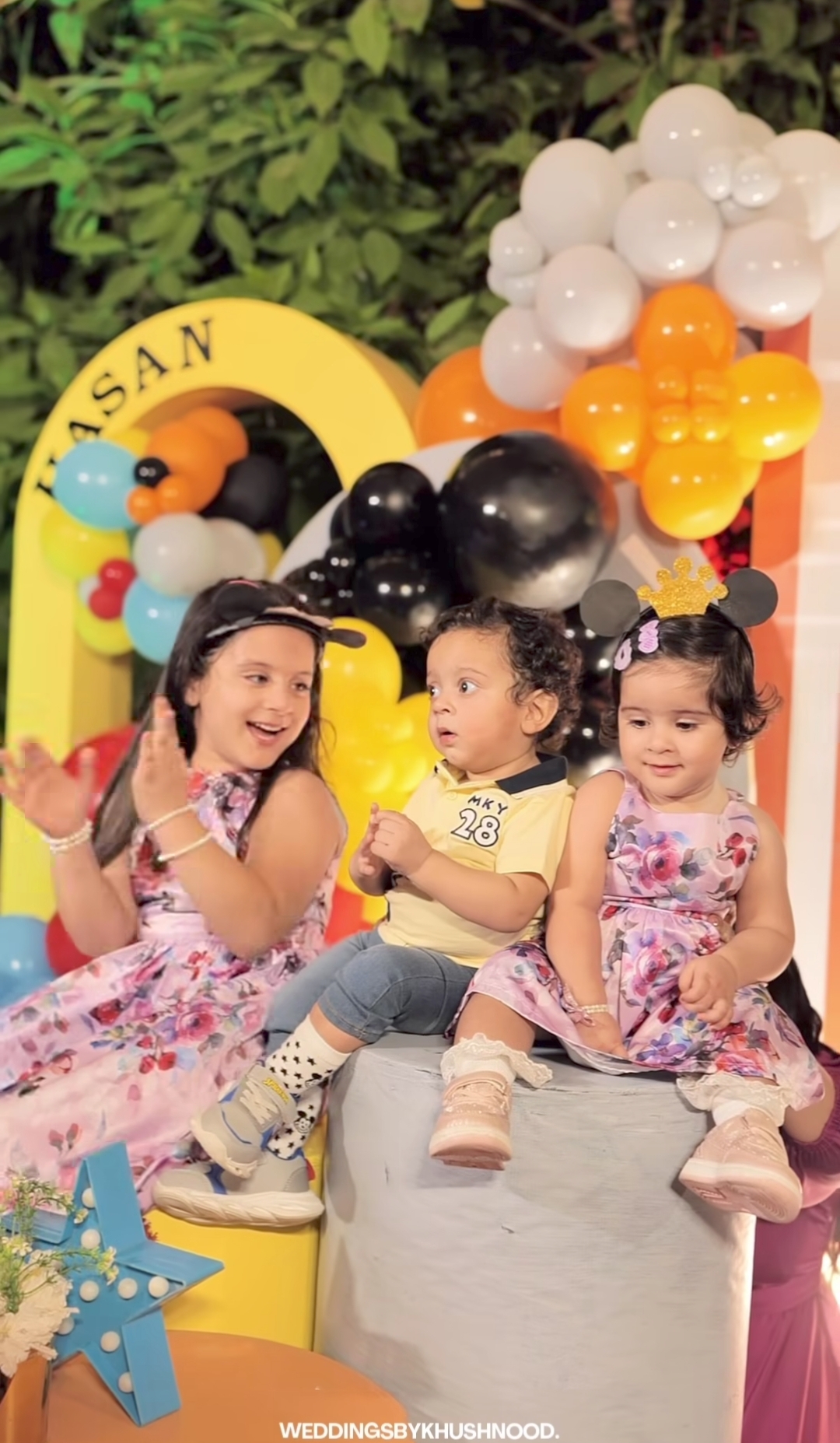 Minal Khan Son Hasan's Grand Birthday Bash | Reviewit.pk