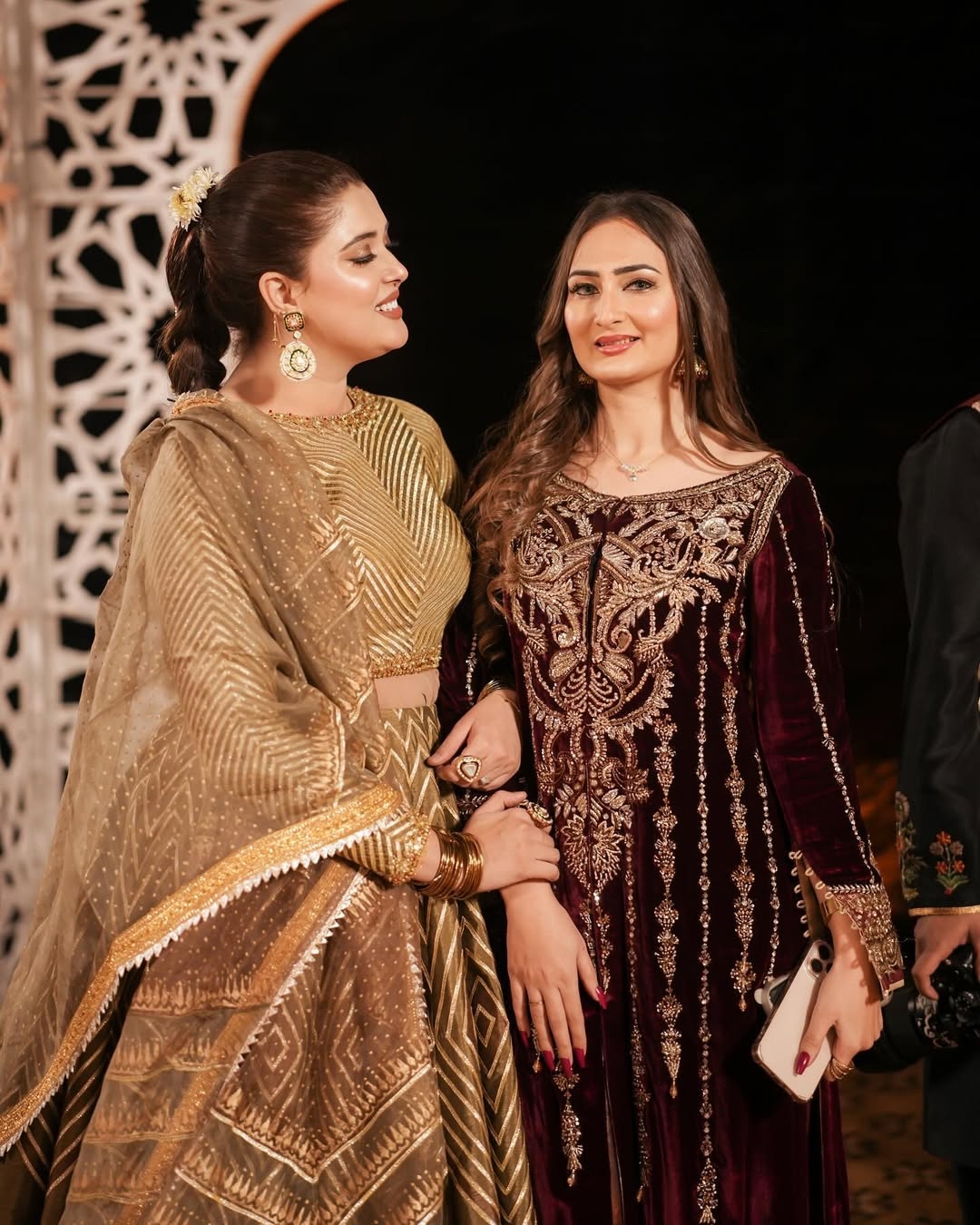 Social Media Celebrities' Pictures from Rajab Butt Mehndi | Reviewit.pk