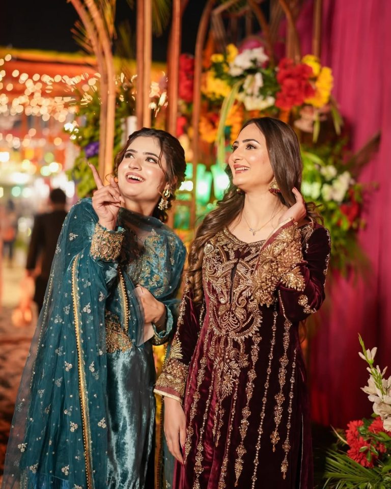 Social Media Celebrities' Pictures from Rajab Butt Mehndi | Reviewit.pk