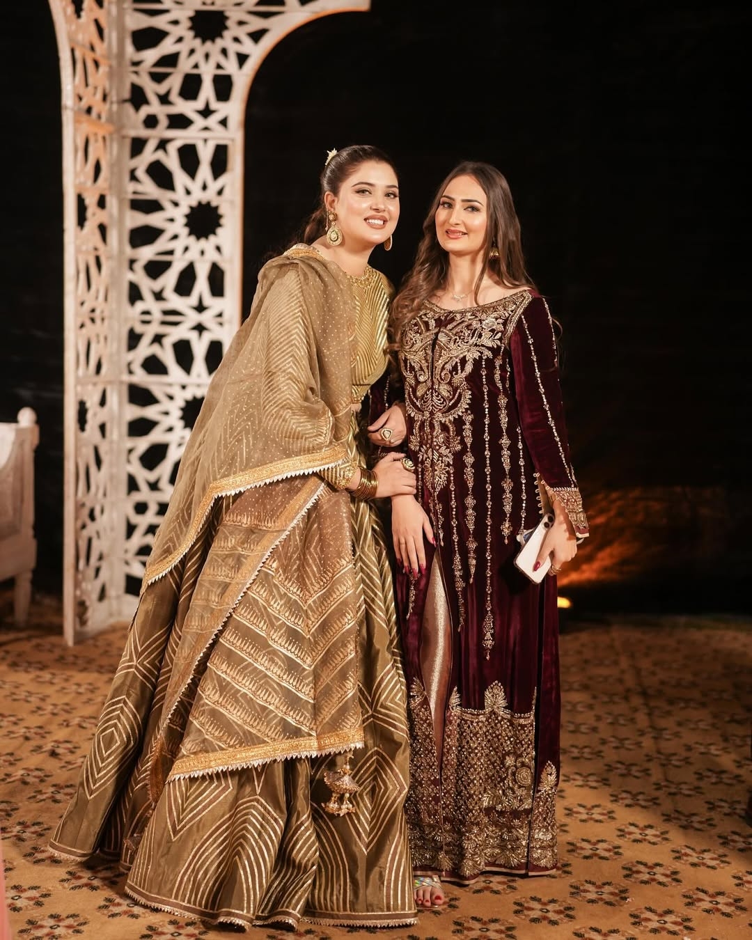 Social Media Celebrities' Pictures from Rajab Butt Mehndi | Reviewit.pk