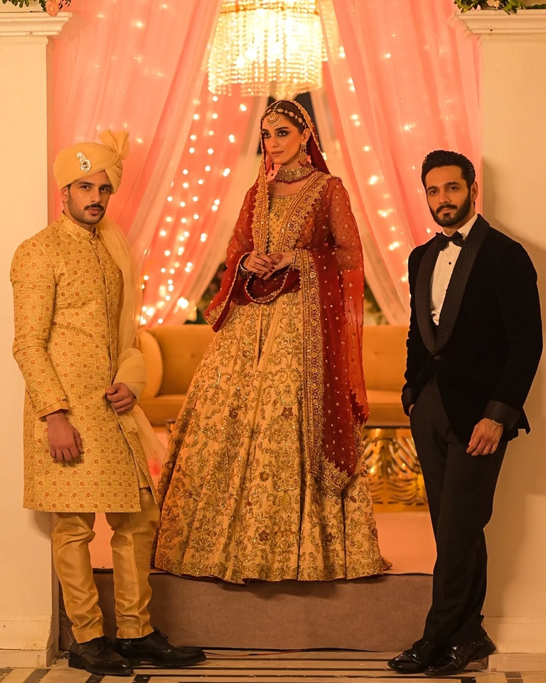 Sunn Mere Dil Sadaf & Ammar's Wedding BTS Pictures | Reviewit.pk