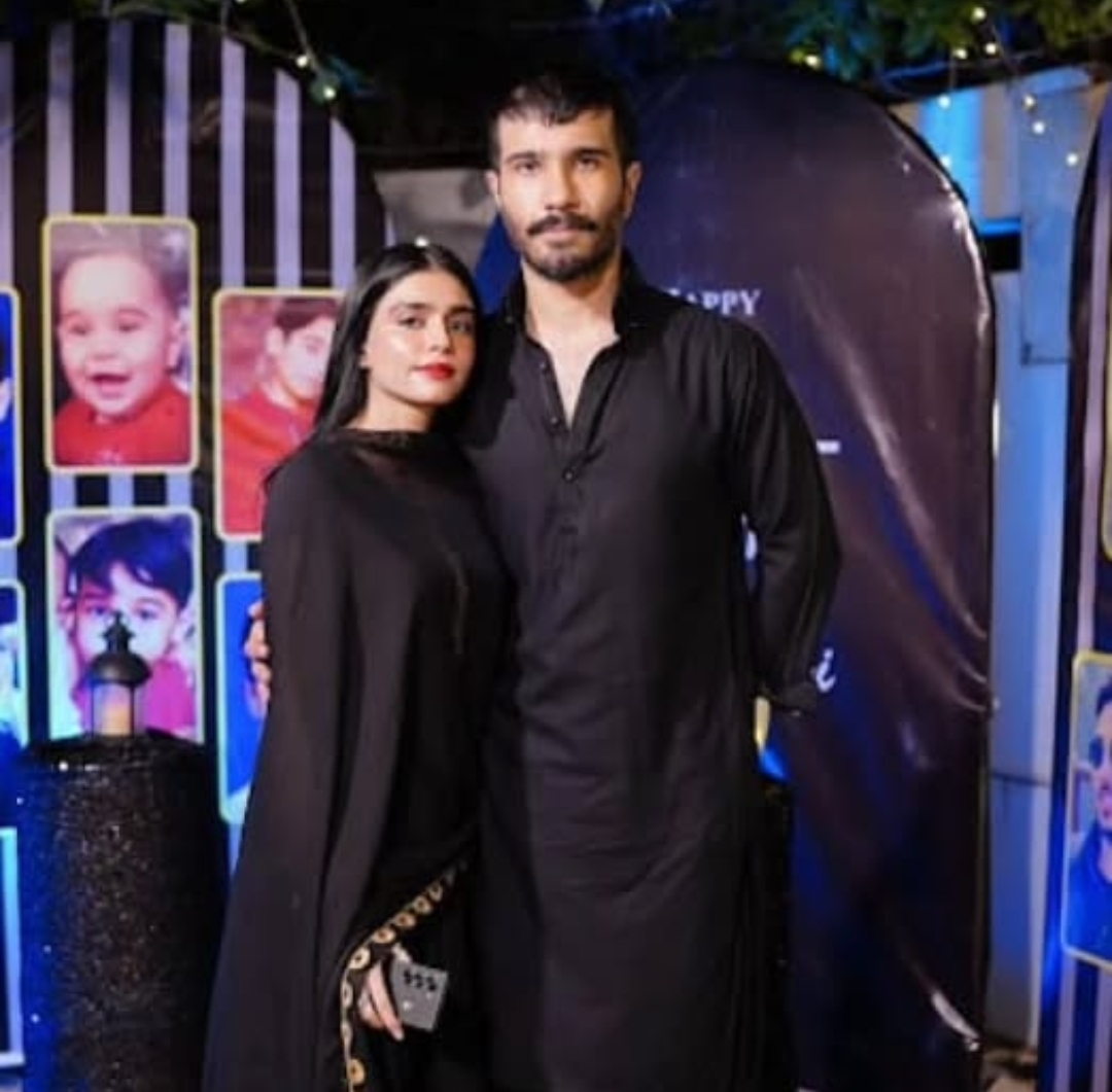 Feroze Khan's Latest Pictures with His Wife Zainab | Reviewit.pk