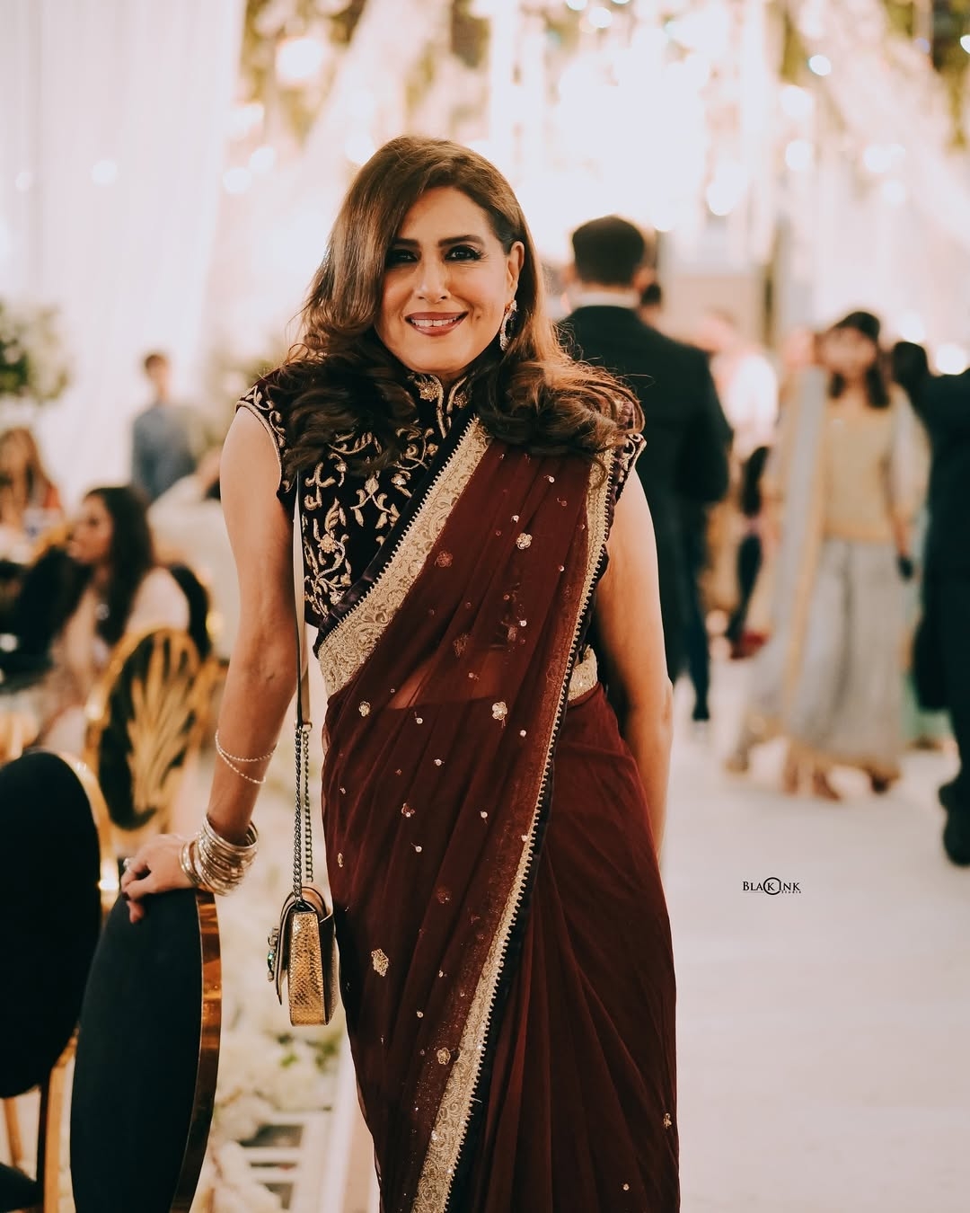 Celebrities Spotted At Khaled Anam’s Son’s Wedding Reception | Reviewit.pk