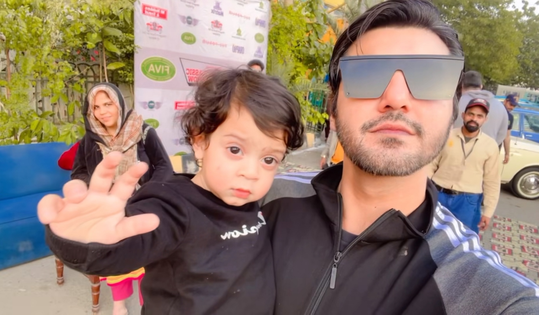 Adorable Pictures of Minal Khan's Son Hasan | Reviewit.pk