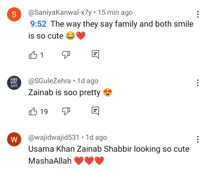 Usama Khan & Zainab Shabbir's Latest Video Excites Fans | Reviewit.pk