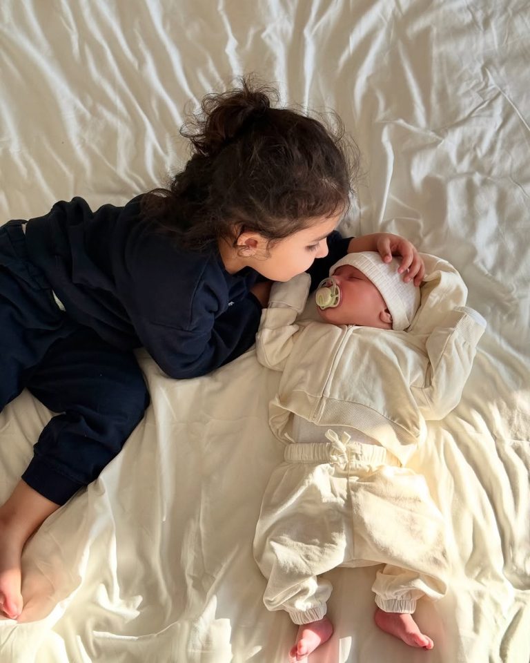 Sadia Ghaffar Shares Pictures of Her Newborn Son | Reviewit.pk