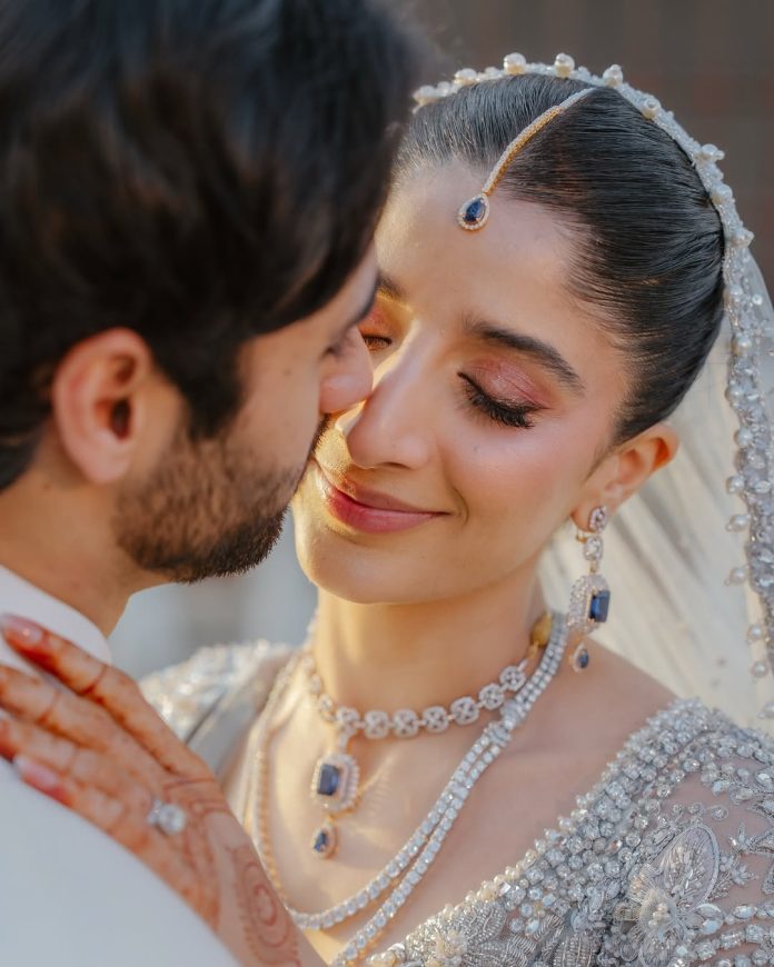 Mawra Hocane and Ameer Gilani Reception Photoshoot | Reviewit.pk