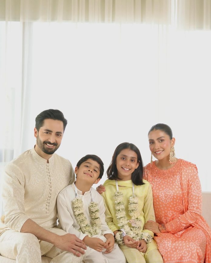 Ayeza Khan and Danish Taimoor Celebrate Daughter's First Roza | Reviewit.pk