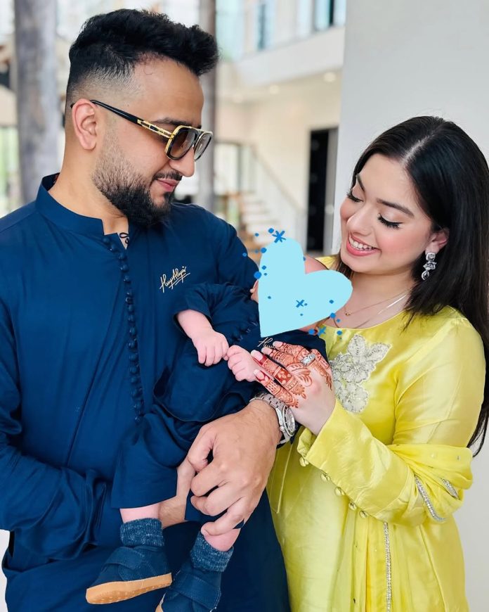 Arisha Razi Khan First Eid ul Fitr With Baby Boy | Reviewit.pk