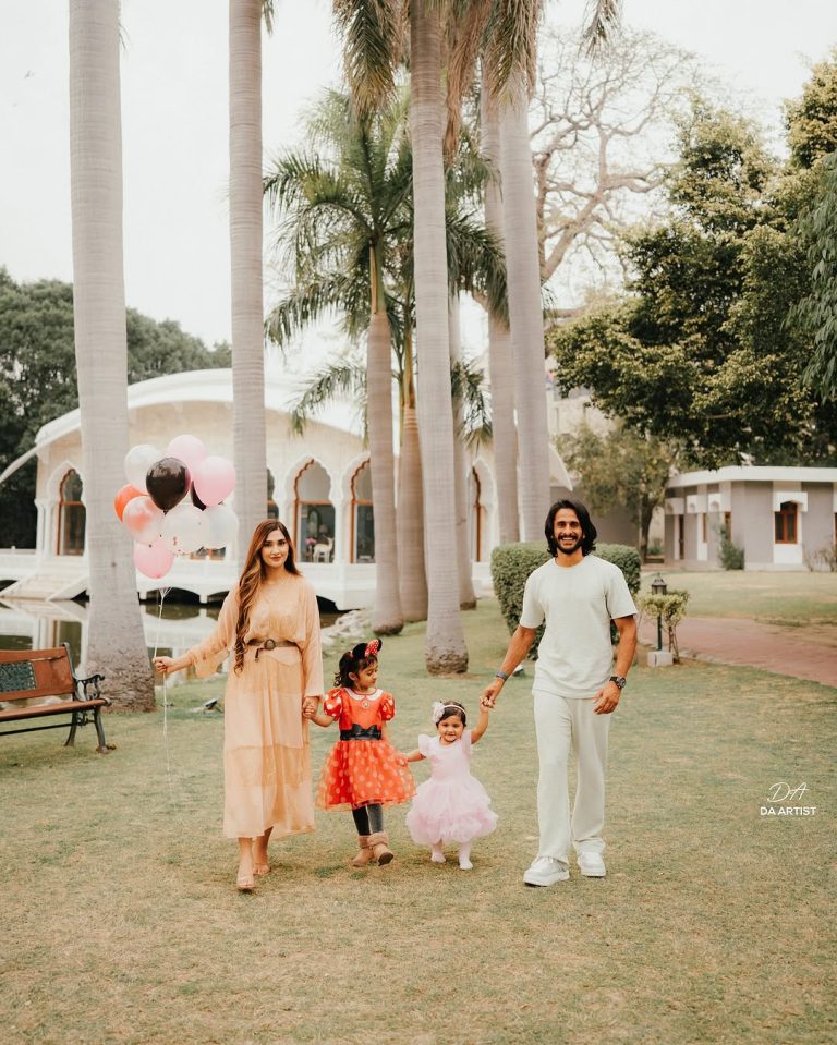 Hassan Ali & Samiyah Khan Celebrate Daughter's First Birthday | Reviewit.pk
