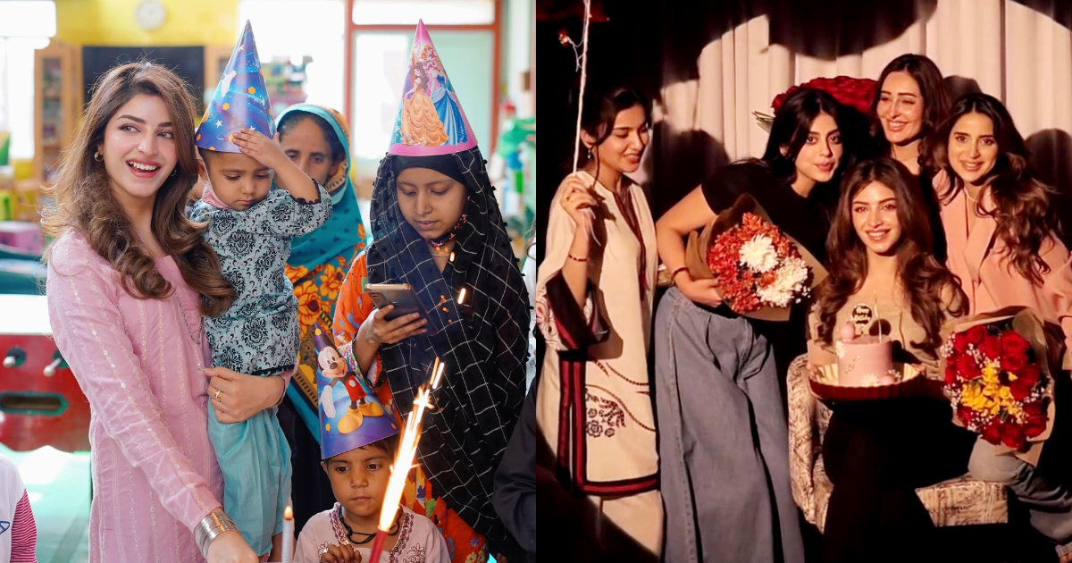 Kinza Hashmi Celebrates Birthday With Her Besties | Reviewit.pk