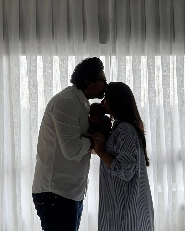Mariyam Nafees and Husband Welcome Baby Boy | Reviewit.pk