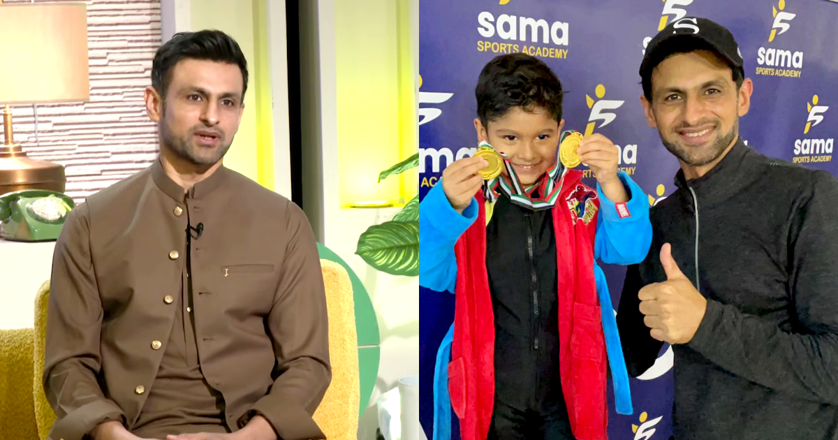 Shoaib Malik Reveals Special Bond With Son Izhaan | Reviewit.pk