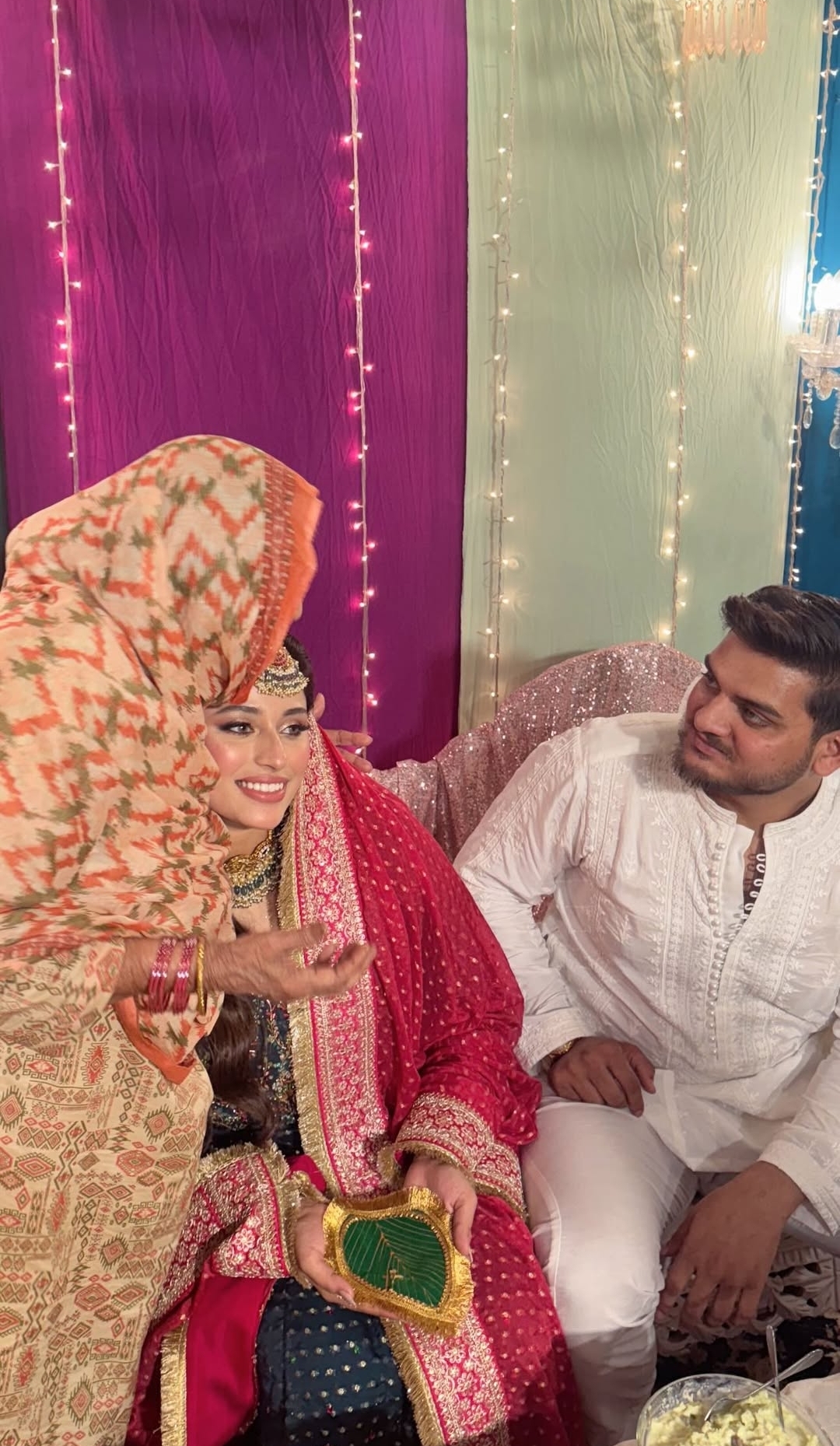 Aiman Khan and Minal Khan’s Brother Maaz Khan’s Mayun Pictures | Reviewit.pk