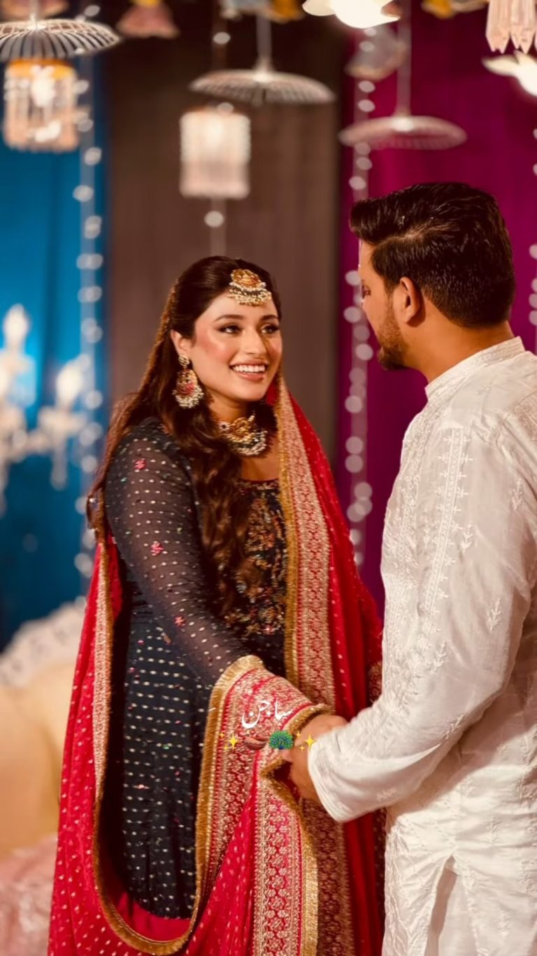 Aiman Khan and Minal Khan's Gorgeous Looks at Their Brother's Mayun ...