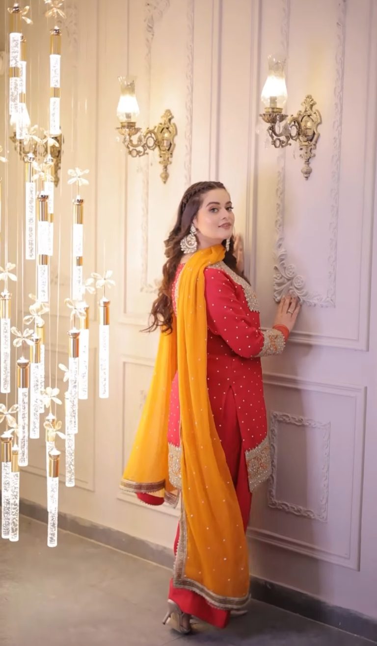 Aiman Khan and Minal Khan's Gorgeous Looks at Their Brother's Mayun ...