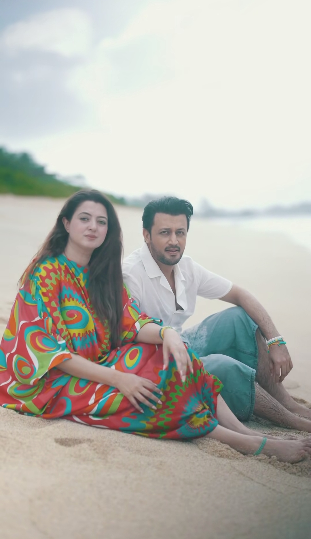 Atif Aslam's Romantic Pictures & Reel with Wife From Mauritius ...