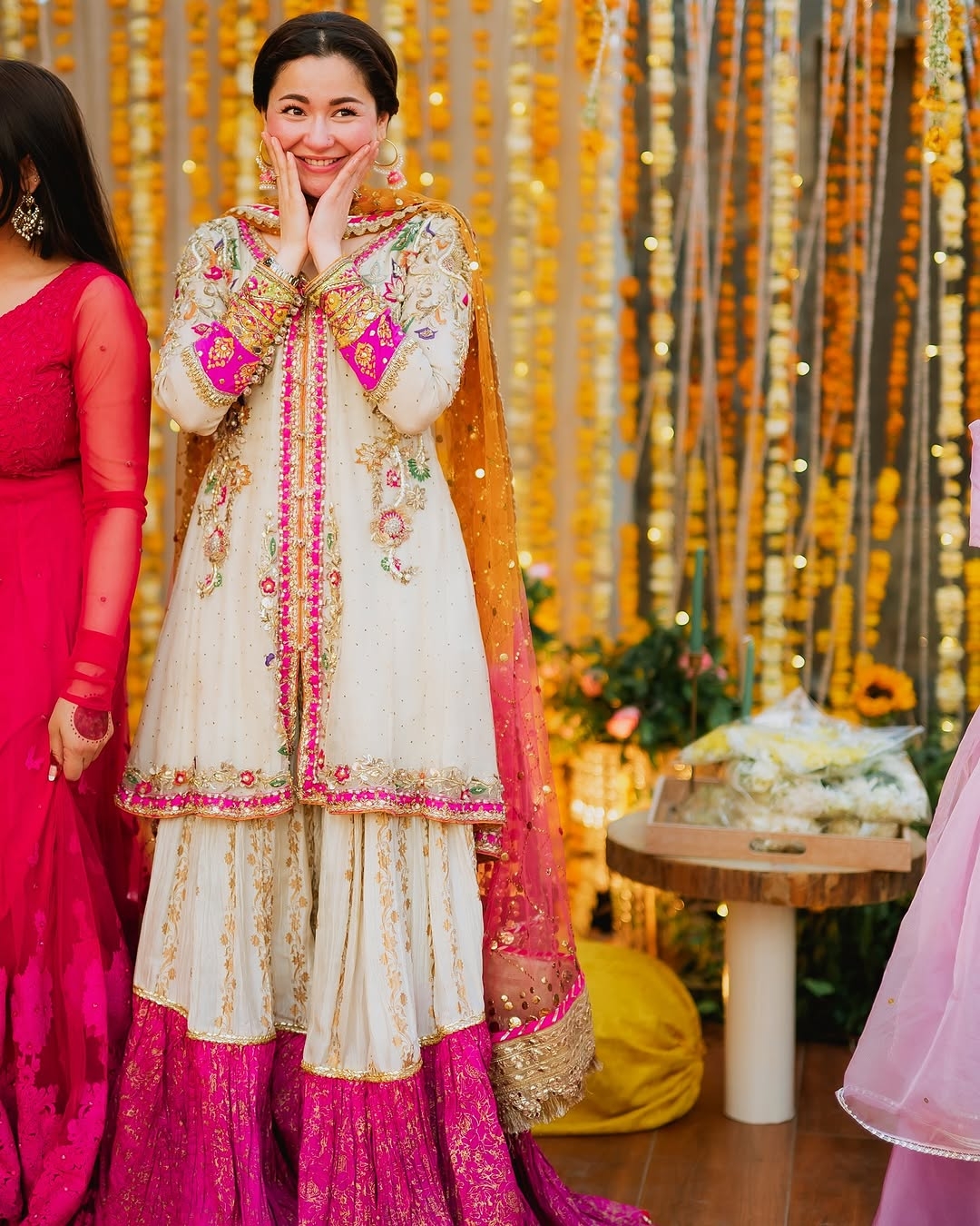 Hania Aamir Attends Friend's Mayun | Reviewit.pk