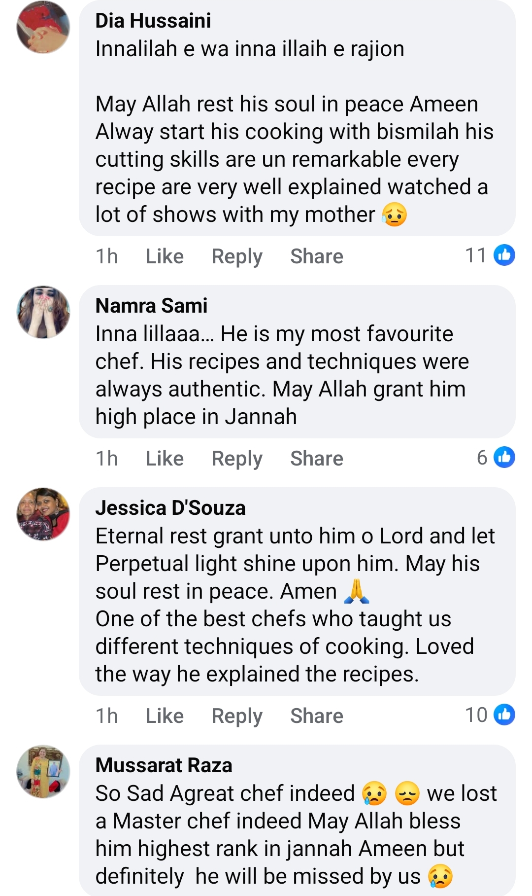 Famous Chef Zakir Qureshi Passes Away | Reviewit.pk