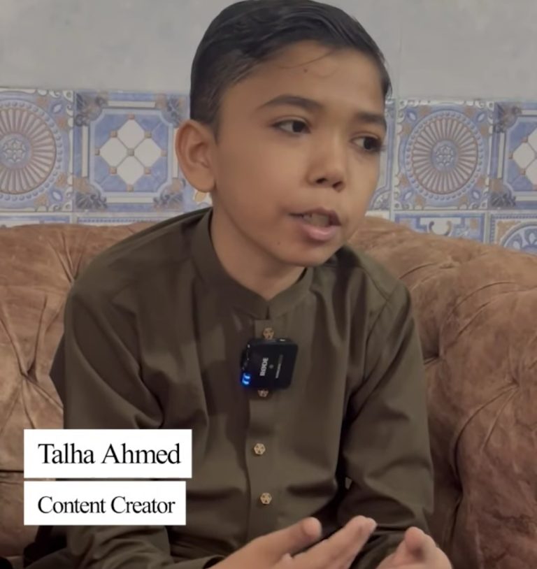 Viral Kid Talha Ahmed About His Content Creation, Success & Illness ...