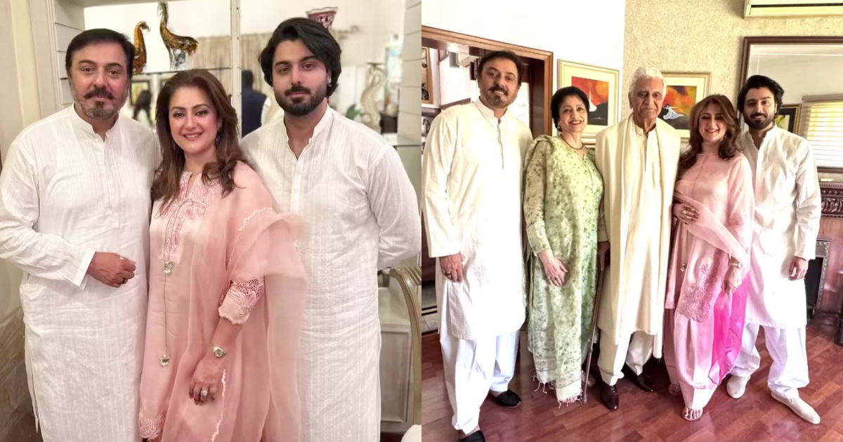Nauman Ijaz Family Celebrations On Eid Ul Fitr 2025 | Reviewit.pk