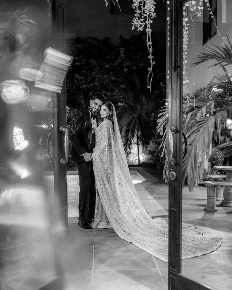 Omer Shahzad and Shanzey Lodhi HD Photoshoot from Their Reception ...