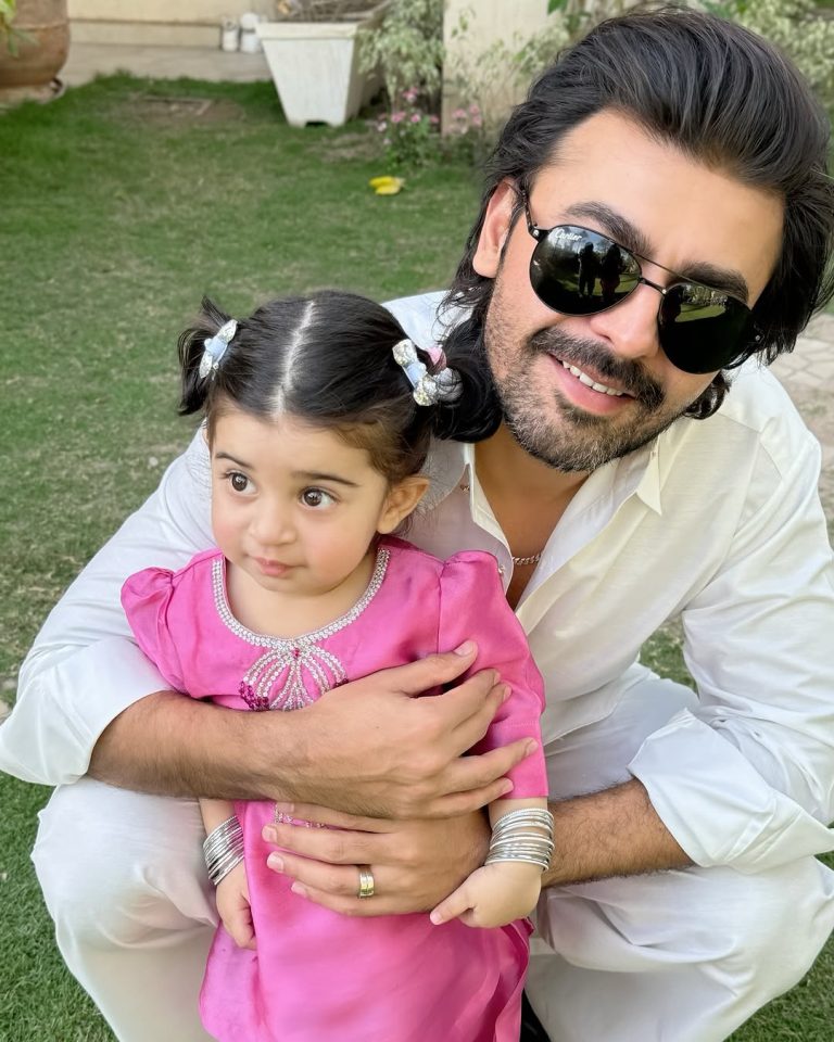 Urwa Hocane & Farhan Saeed Celebrate Eid Ul Fitr With Baby Daughter | Reviewit.pk