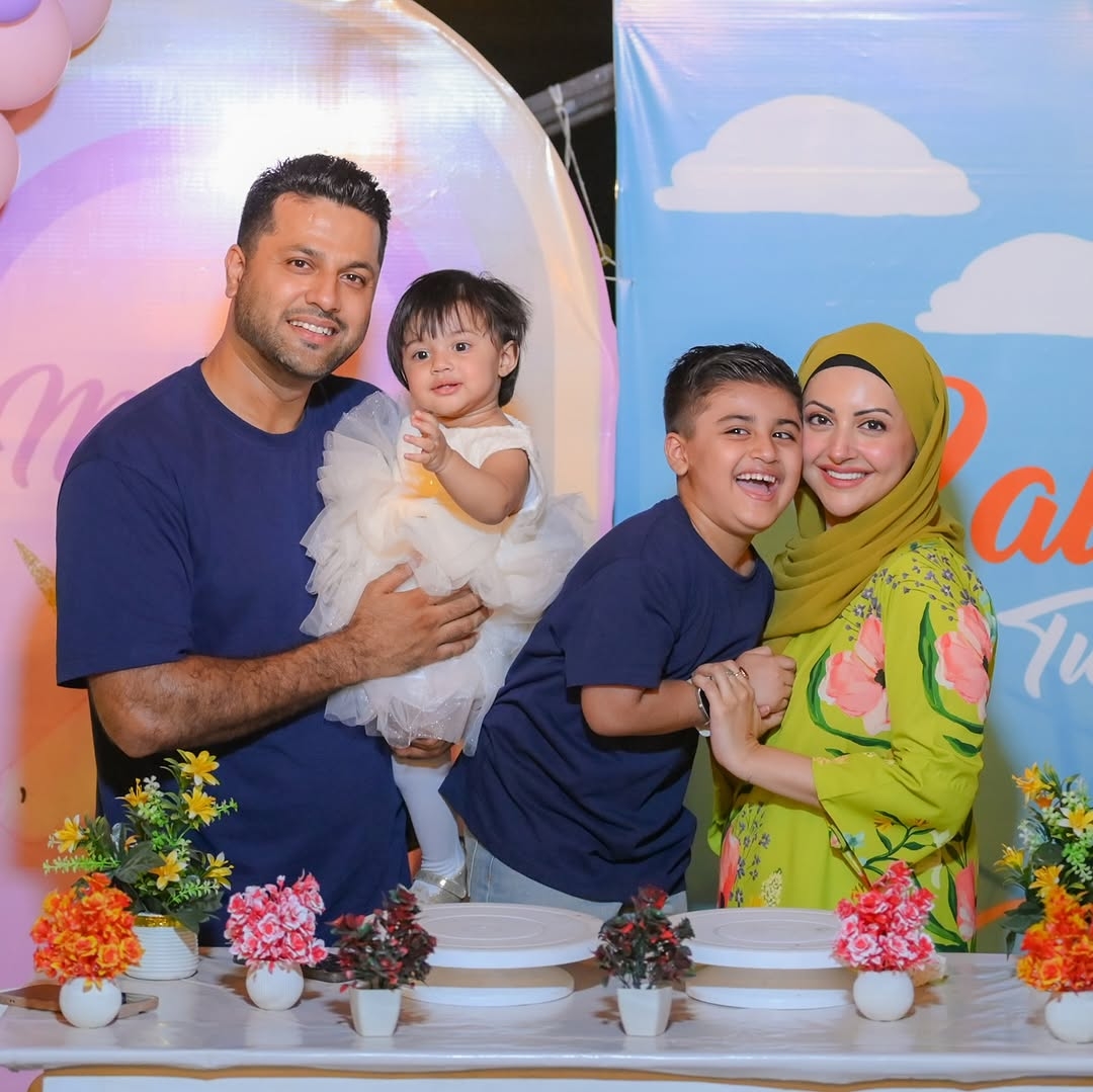 Former Actress Moomal Khalid Celebrates Son's 5th Birthday | Reviewit.pk