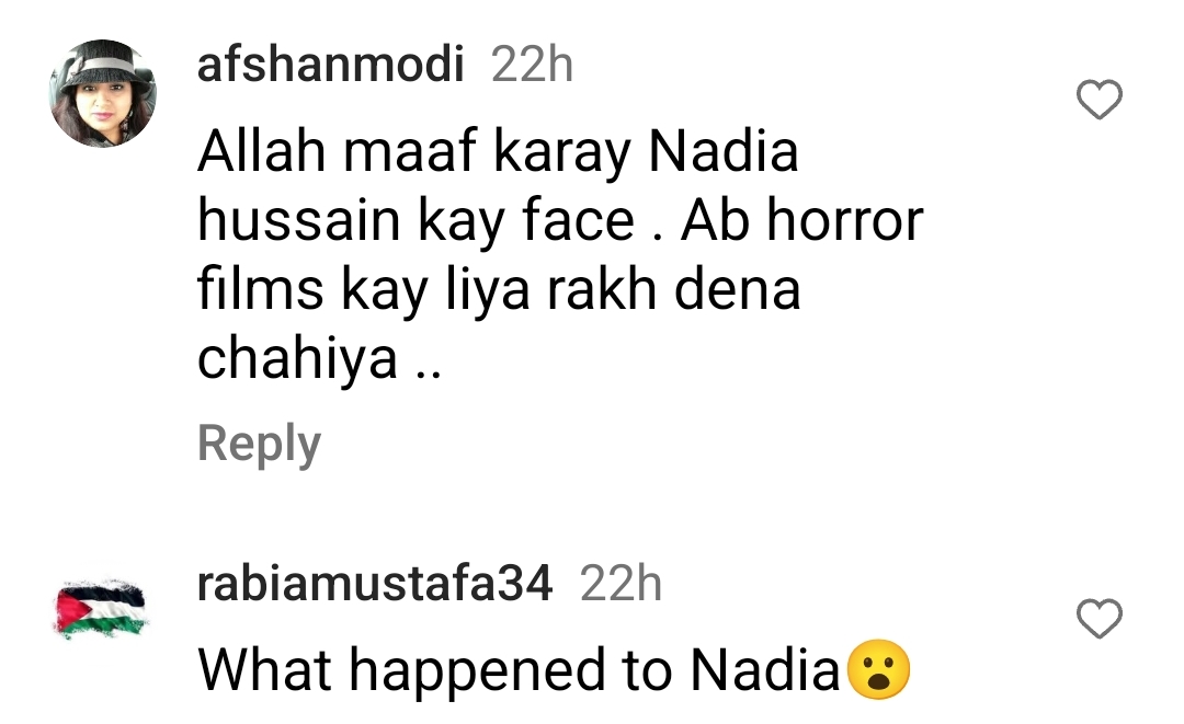 Nadia Hussain’s Over Makeup & Surgery Spark Public Debate | Reviewit.pk
