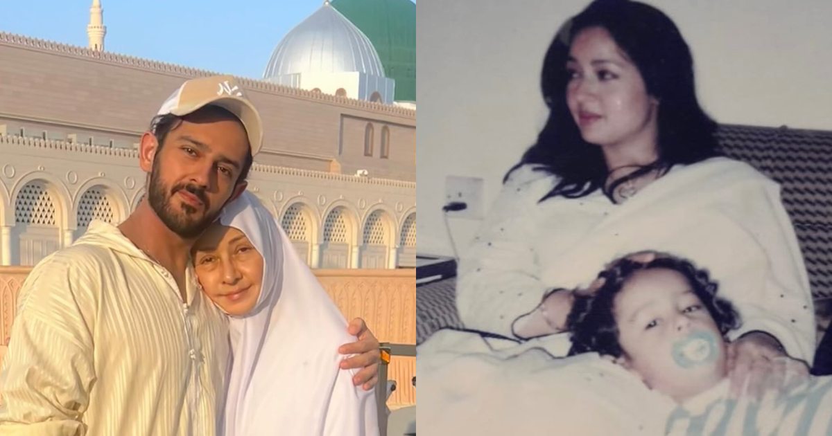 Azaan Sami Khan's Heartfelt Tribute For Mother Zeba Bakhtiar | Reviewit.pk