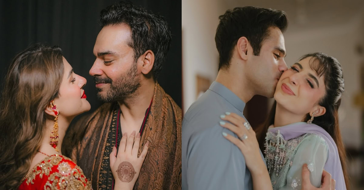 Newly Wed Pakistani Celebrities on Eid ul Adha 2025 | Reviewit.pk