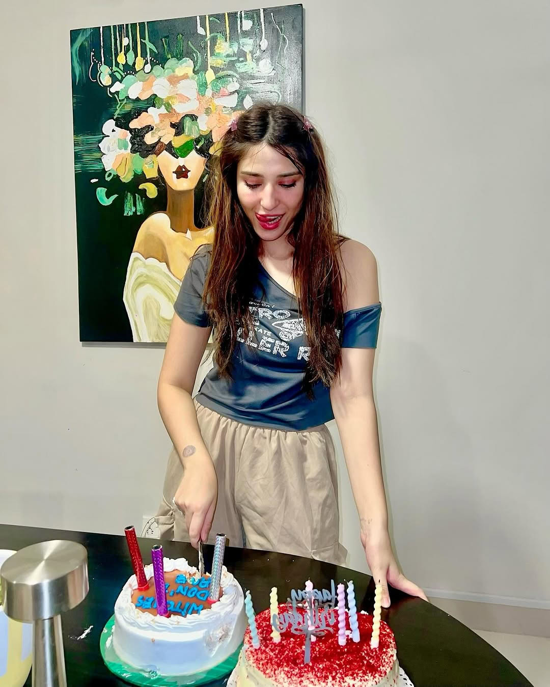 Ramsha Khan's Bold Birthday Look Criticized | Reviewit.pk