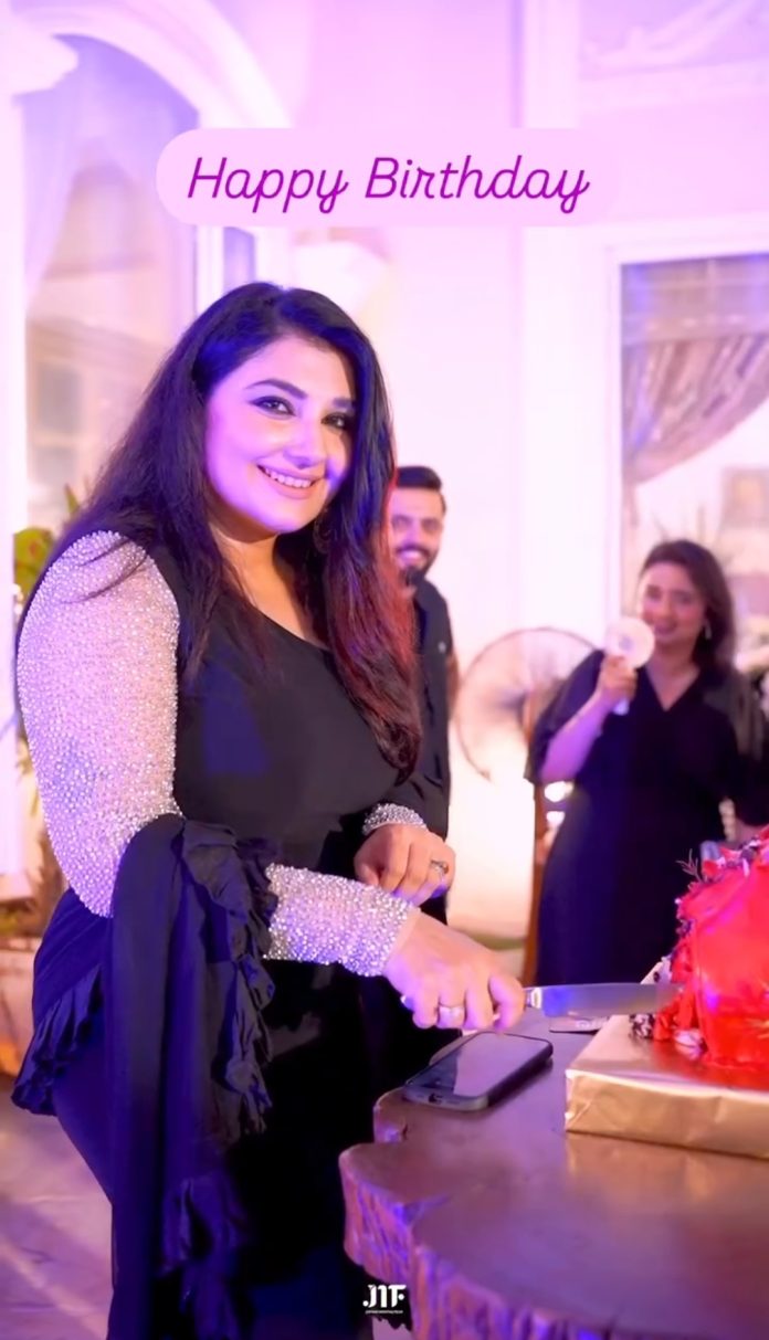 Javeria Saud Shares Birthday Video with Fans | Reviewit.pk