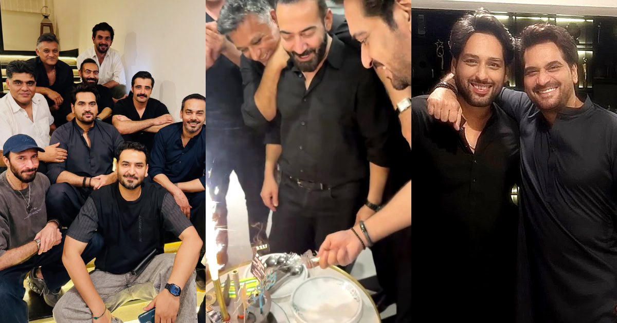 Humayun Saeed Celebrates Birthday With Star Friends | Reviewit.pk