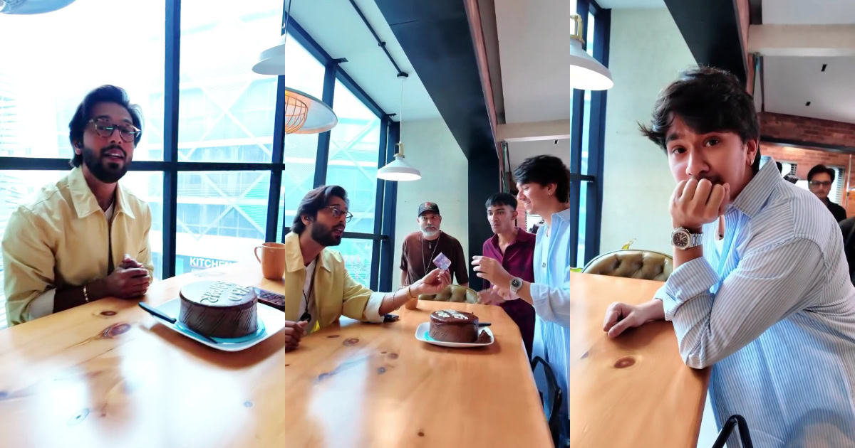 Fahad Mustafa's Cutest Birthday Celebration For Samar Jafri | Reviewit.pk