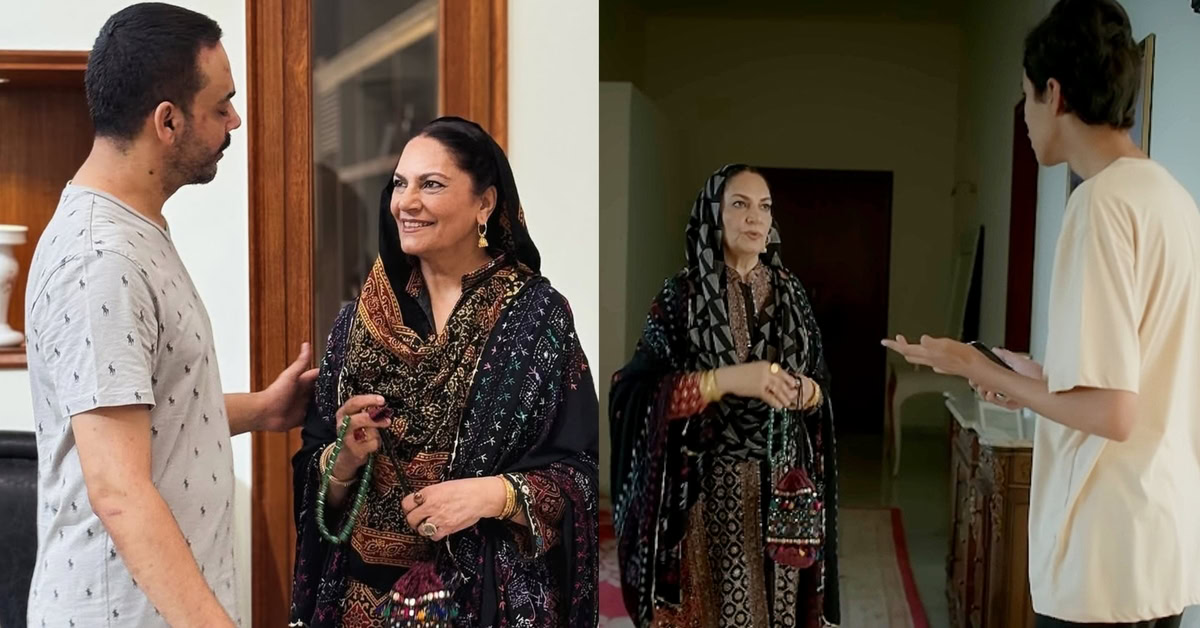 Gohar Rasheed Overjoyed At His Mother’s Acting Debut | Reviewit.pk