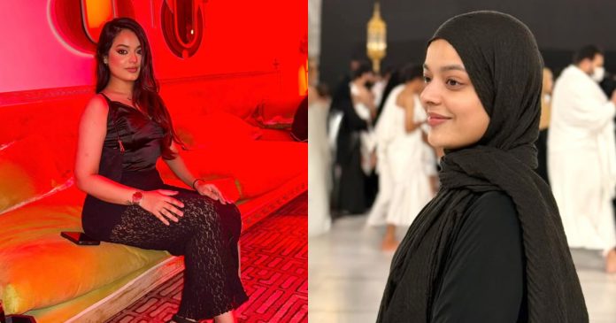 Zainab Raza's Birthday Celebration Post Umrah Elicits Debate | Reviewit.pk