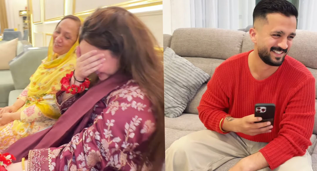 Eman Returns to Rajab Butt Vlogs - Shares Good News | Reviewit.pk