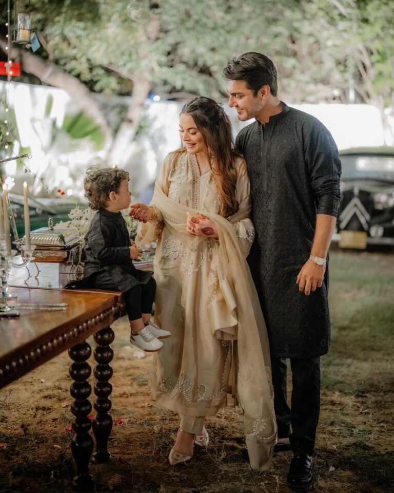 Ahsan Mohsin Ikram & Minal Khan Celebrate His Birthday | Reviewit.pk