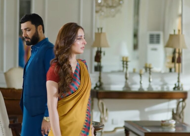 Sanwal Yaar Piya Episode 16 - Saasi's Arrival Sparks Debate | Reviewit.pk