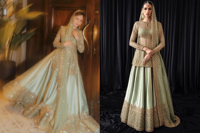 Main Manto Nahi Hoon Finale - Sajal Aly Bridal Dress Details | Reviewit.pk